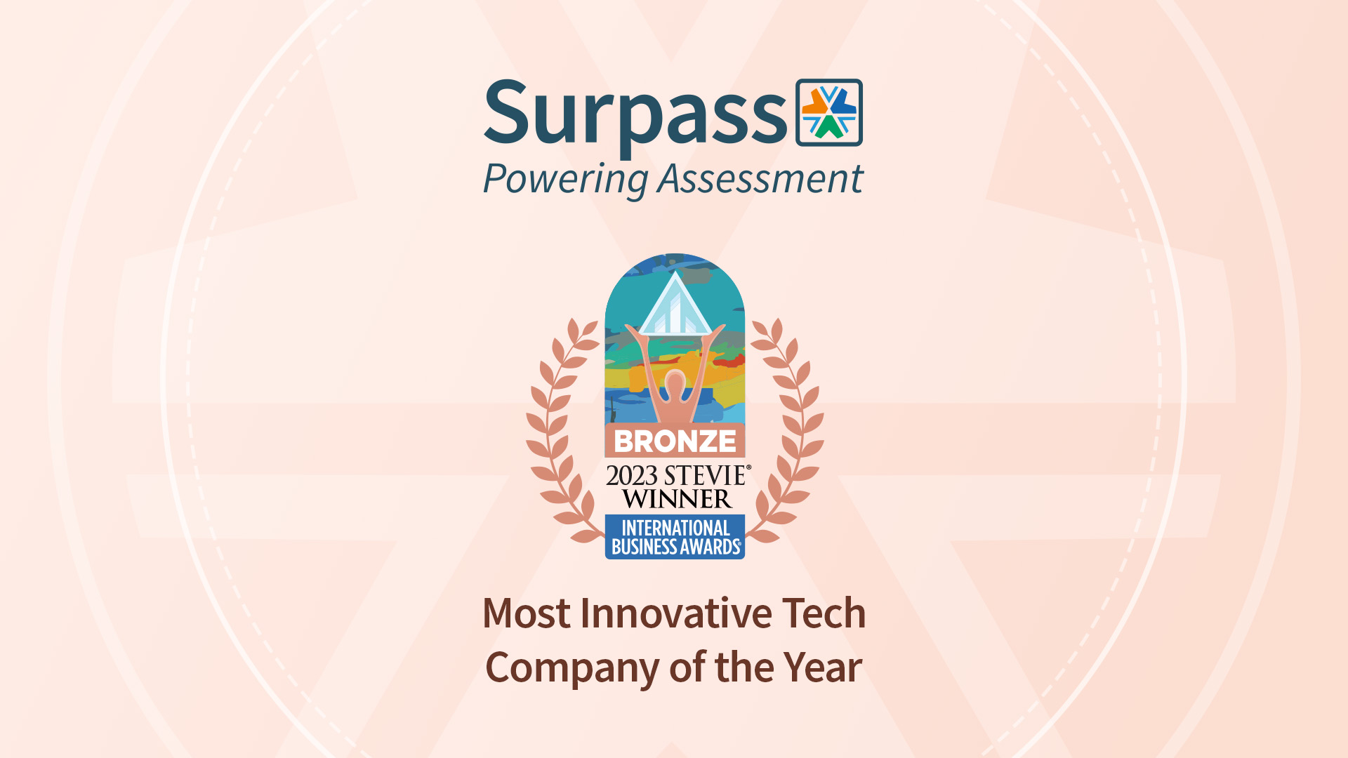 Surpass Assessment wins Bronze at the 2023 International Business ...