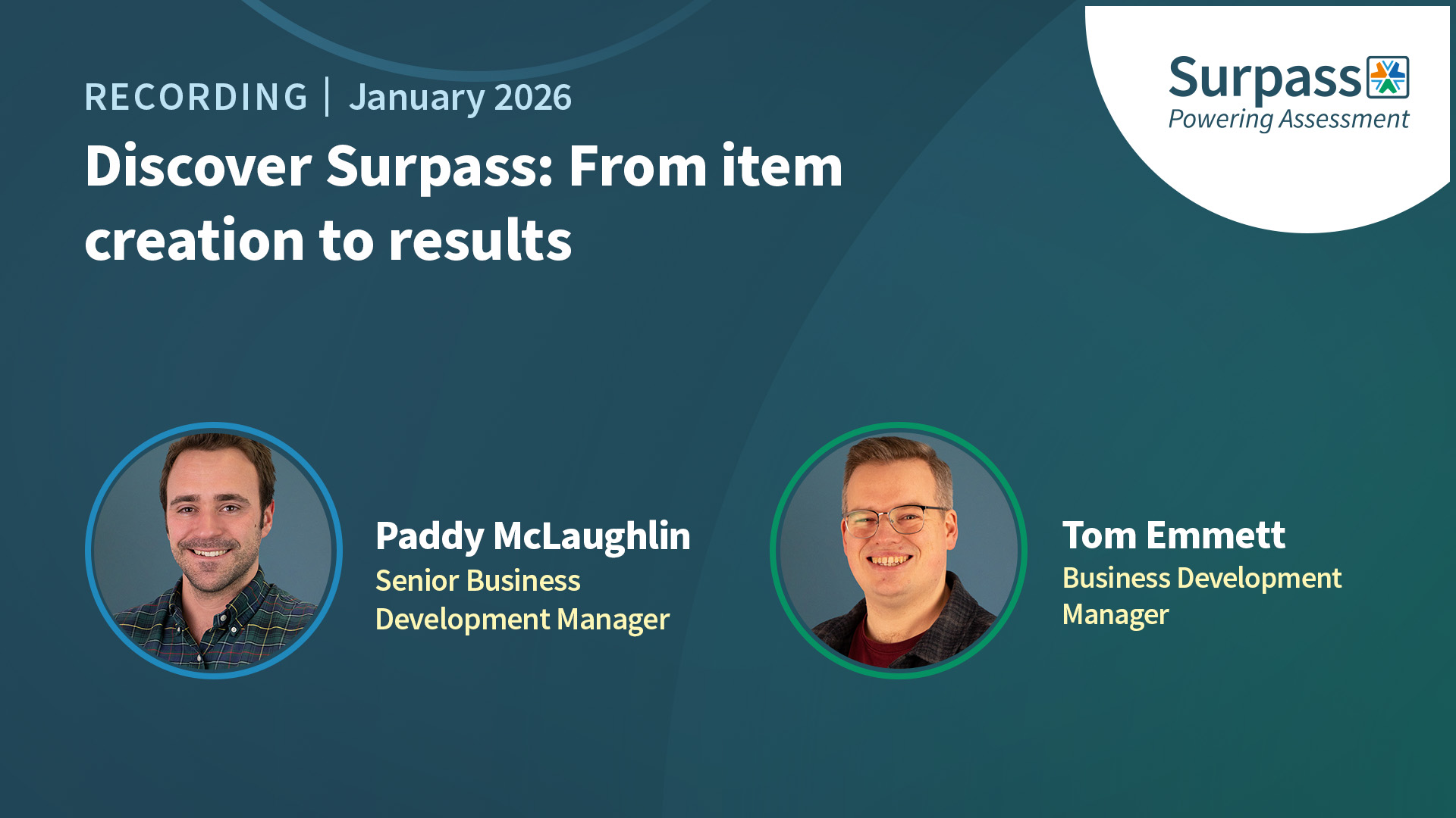 Discover Surpass: From item creation to results - Surpass Assessment