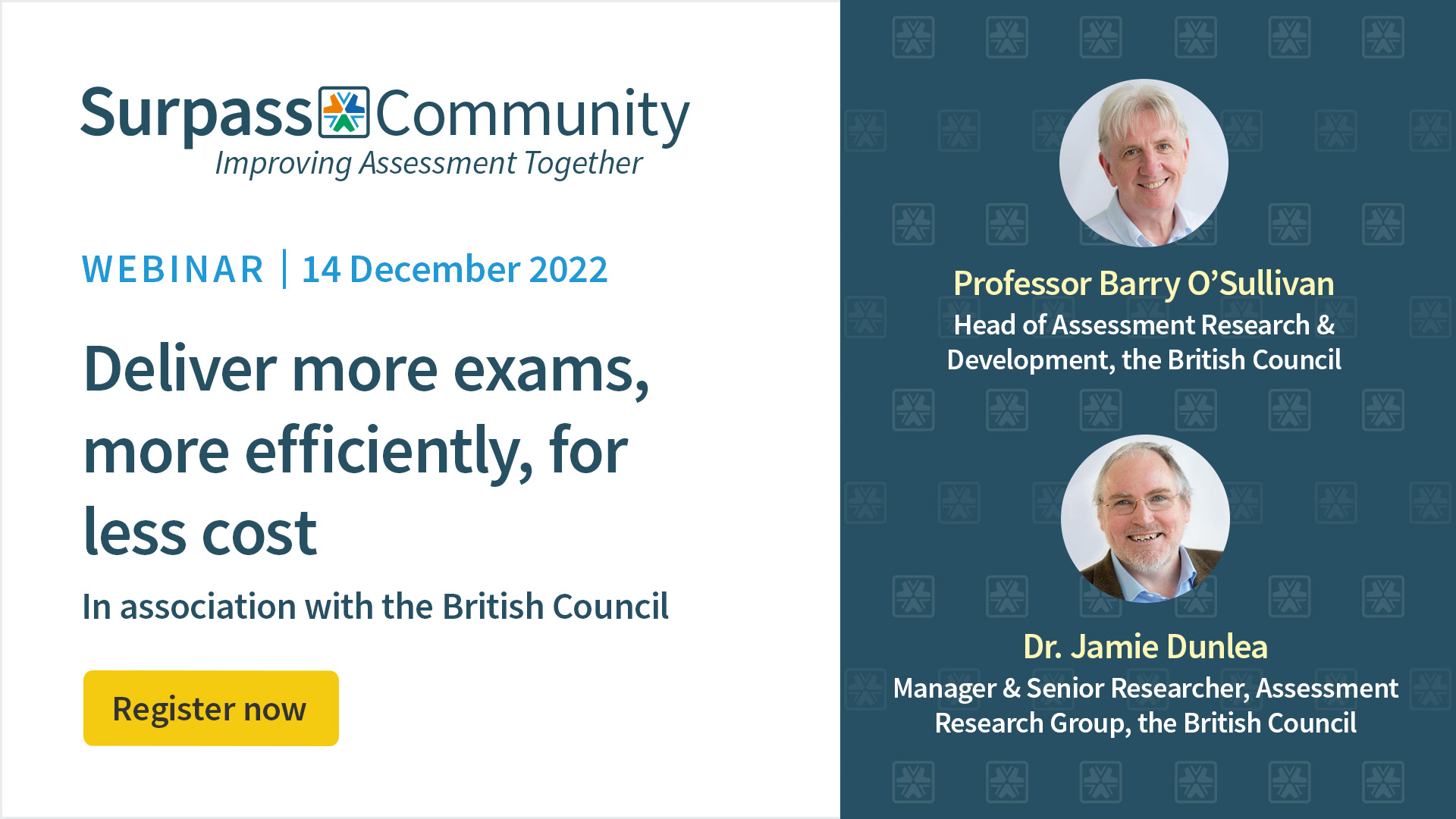 Sign up for Surpass Community events - Surpass Assessment